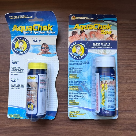Aqua Chek | Bath | Aqua Chek Strips For Salt 6 In Test Strips | Poshmark